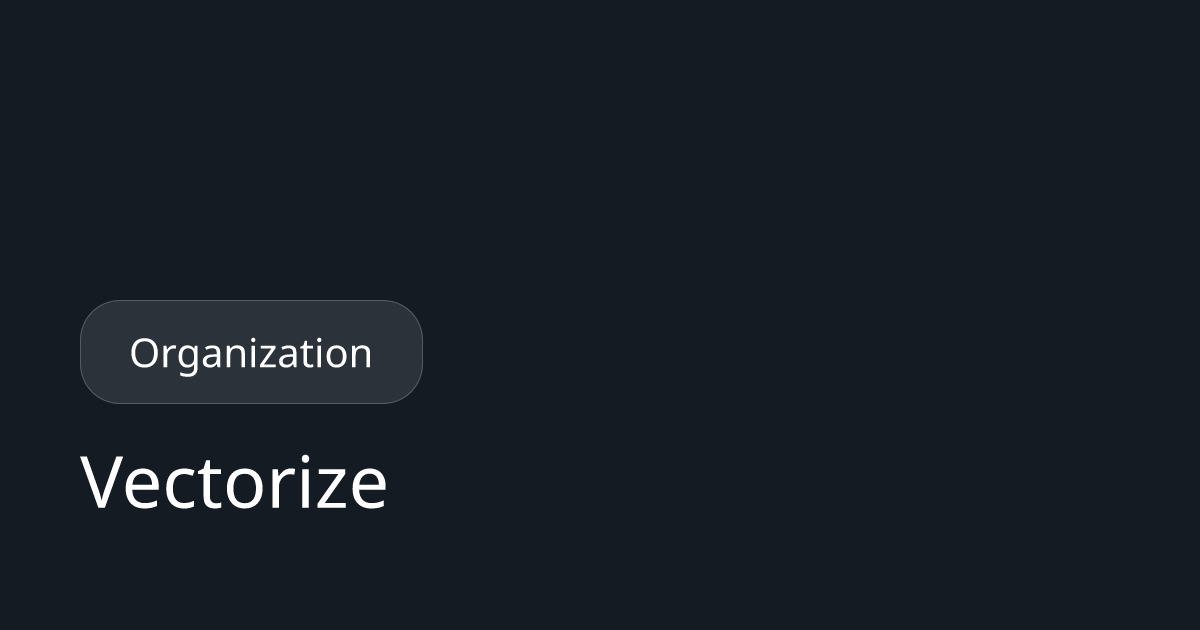 Vectorize